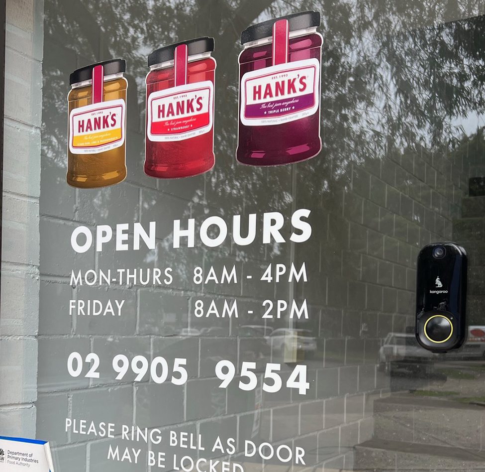 Hanks Jams - Hand Crafted Gourmet Jams & Chutneys since 1993