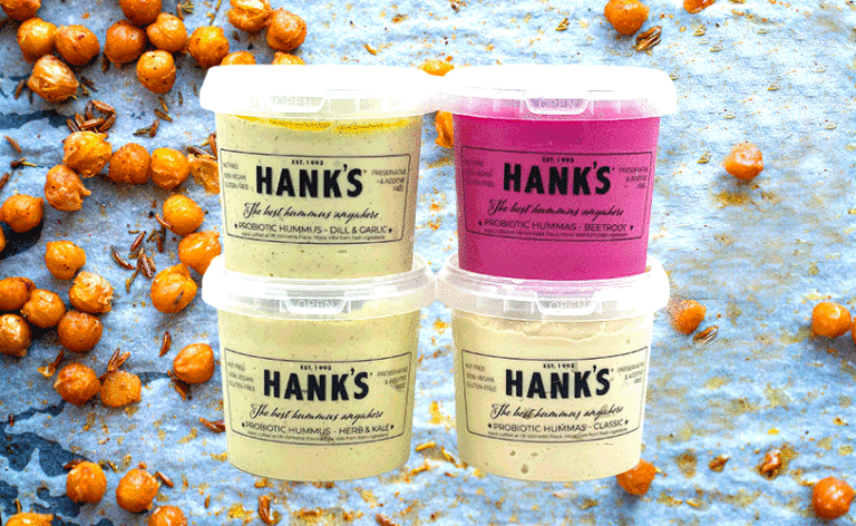 Announcing - Hank's Probiotic Hummus Range | Hanks Foods